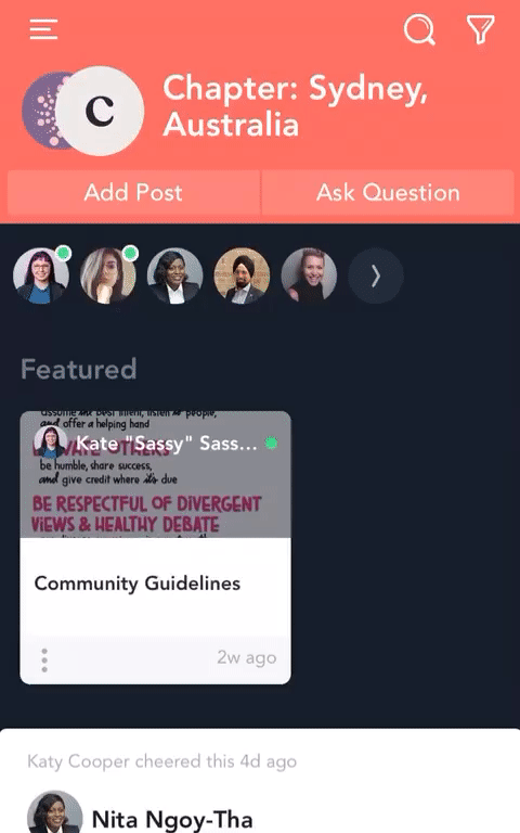How do I get involved with a Chapter?